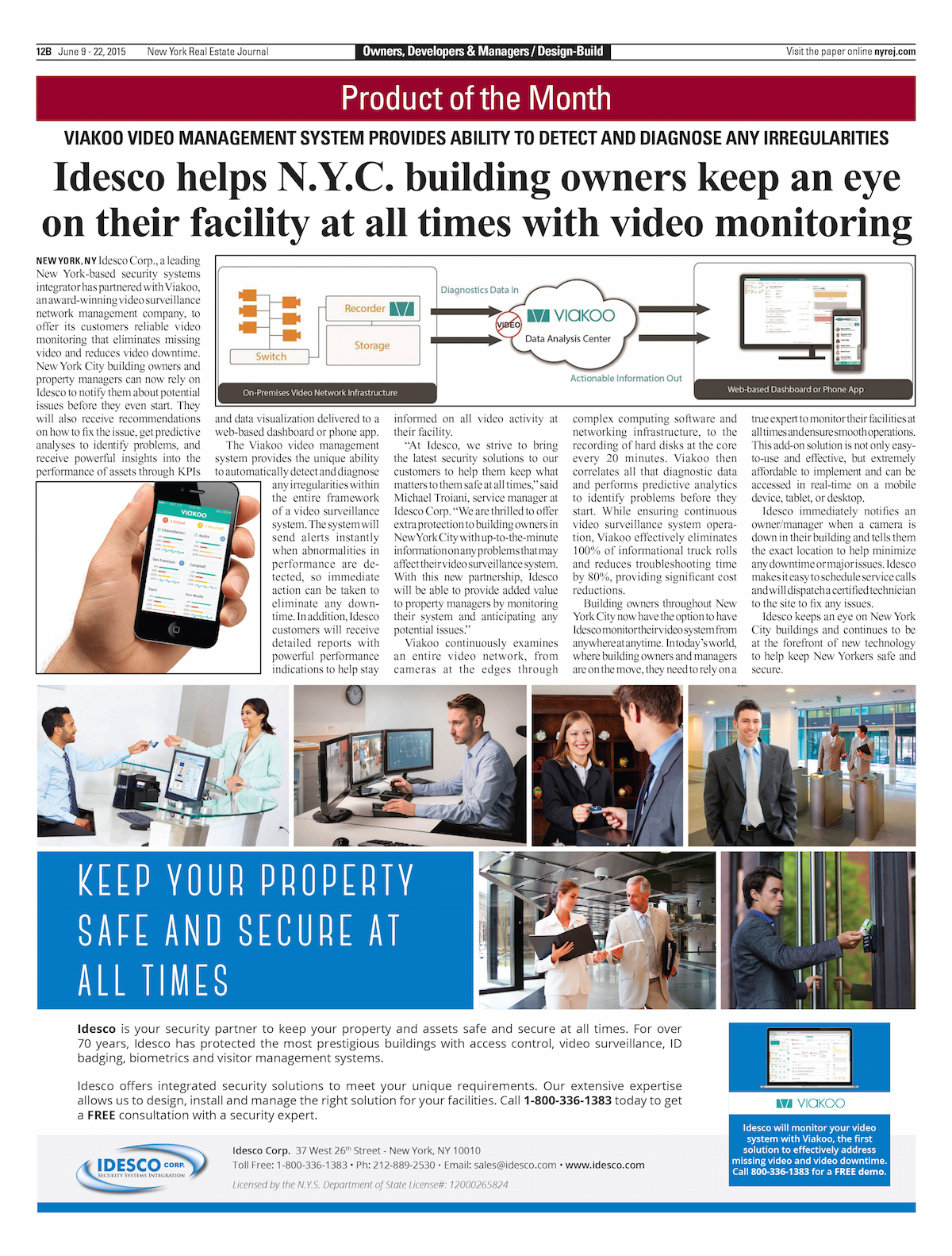 Idesco helps N.Y.C. building owners keep an eye on their facility at ...